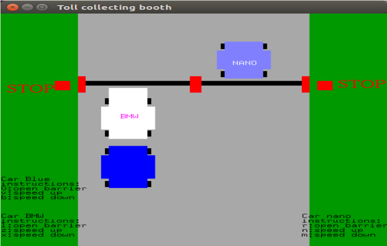 Toll Collecting Computer Graphics Project In Opengl Source Code 0813